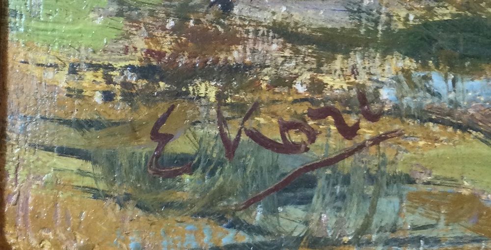 Eugenio KORI Südfrankreich Gemälde (Gebraucht) in Root für CHF 10 – mit Lieferung auf Ricardo kaufen