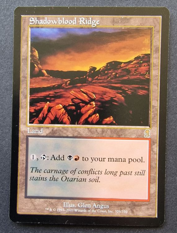 Shadowblood Ridge, Magic the Gathering (Gebraucht) in für CHF 2 – mit ...