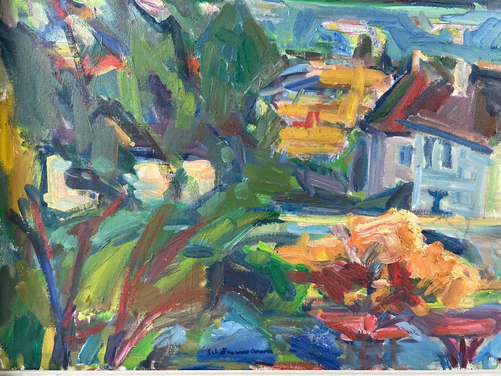 Erwin Schönmann (1906-1999) Grosser Gemälde (Gebraucht) in Neuhausen am Rheinfall für CHF 180 ...