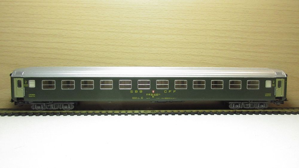 LILIPUT 88350 Liegewagen UIC-X 2.Kl. SBB H0-DC mit OVP | Kaufen auf Ricardo