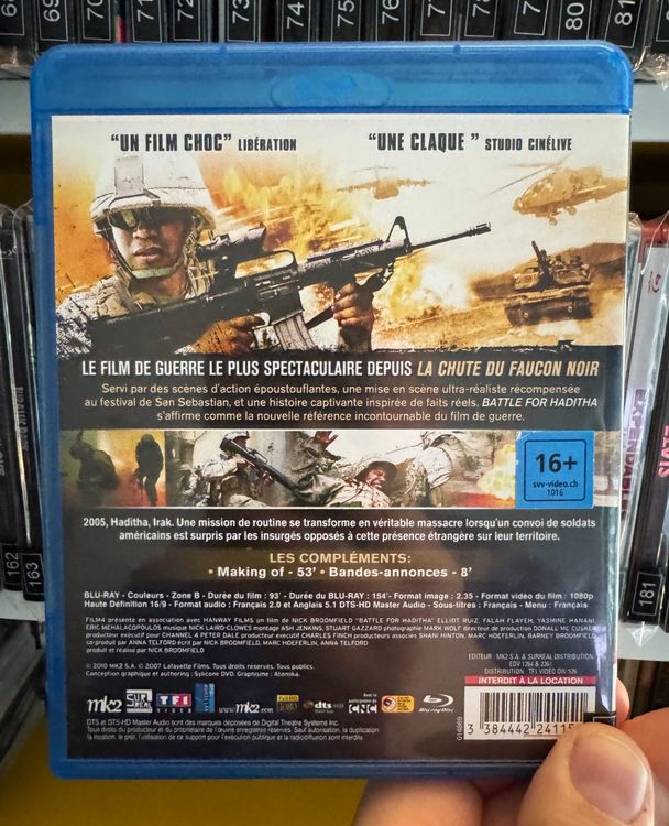 Battle for Haditha (2007) - Blu-ray (D'occasion) à Semsales pour CHF 4. ...