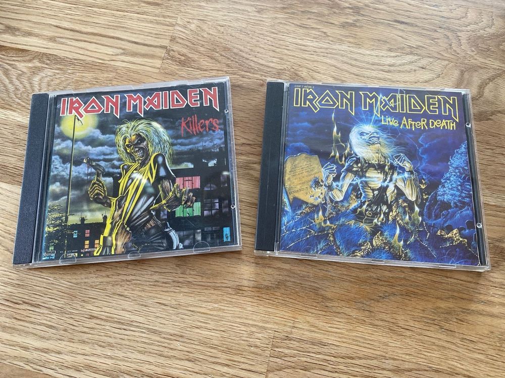 Iron Maiden Killers / Live After Death (2x CD) (Gebraucht) in Ibach für ...