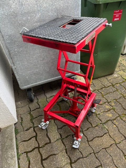 Hydraulische Hebebühne Motorrad Wagenheber Rot Scherenhub... (Gebraucht ...