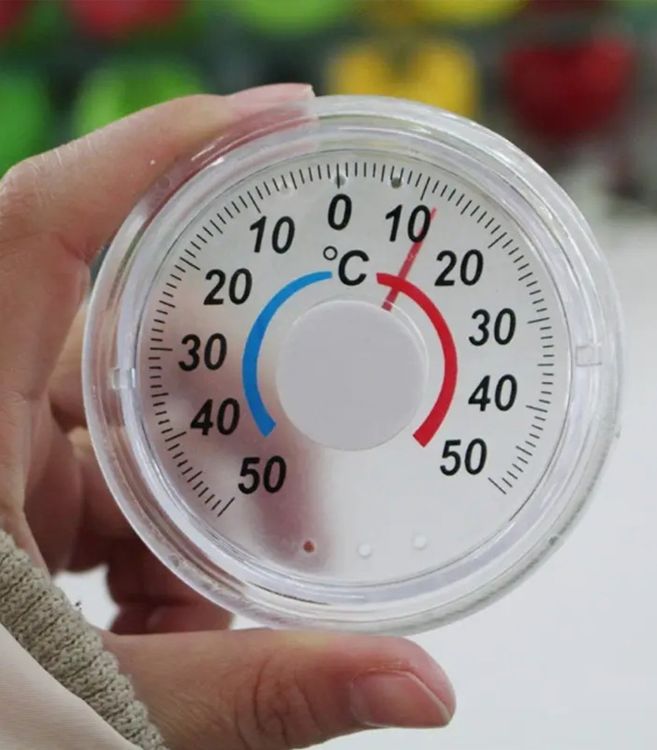 Mini Thermometer Analog für Innen & Aussen! (Neu und originalverpackt ...