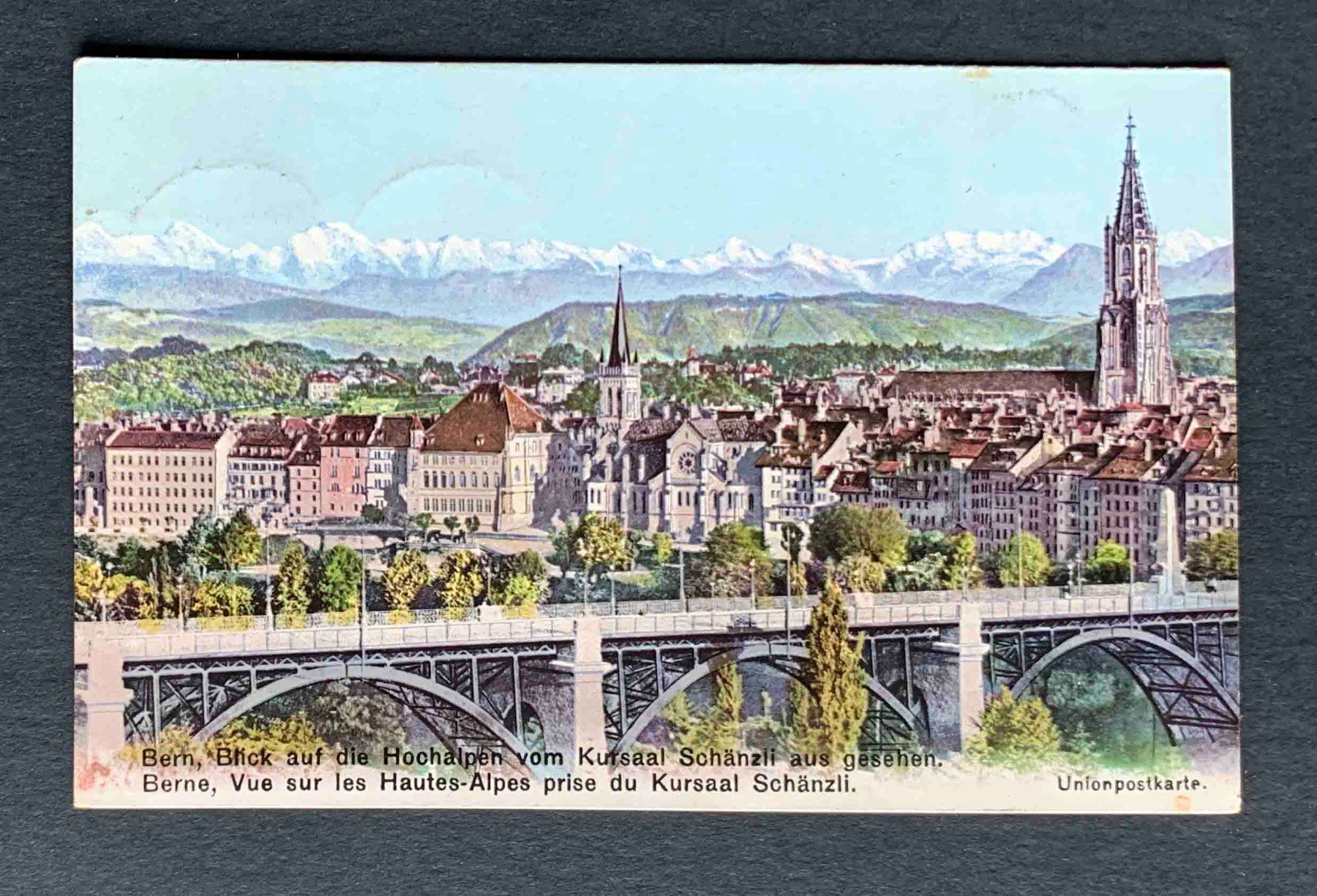 AK Bern Blick auf die Hochalpen vom Kursaal Schänzli (Gebraucht) in ...