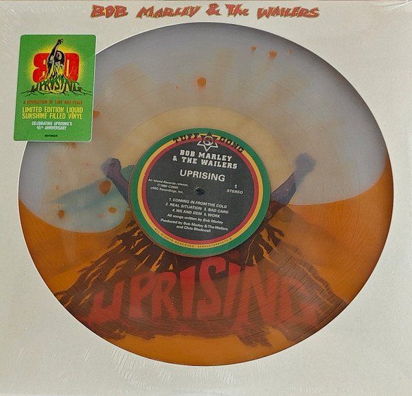 Bob Marley & The Wailers, Uprising - Liquid Filled Vinyl LP (Neu und ...