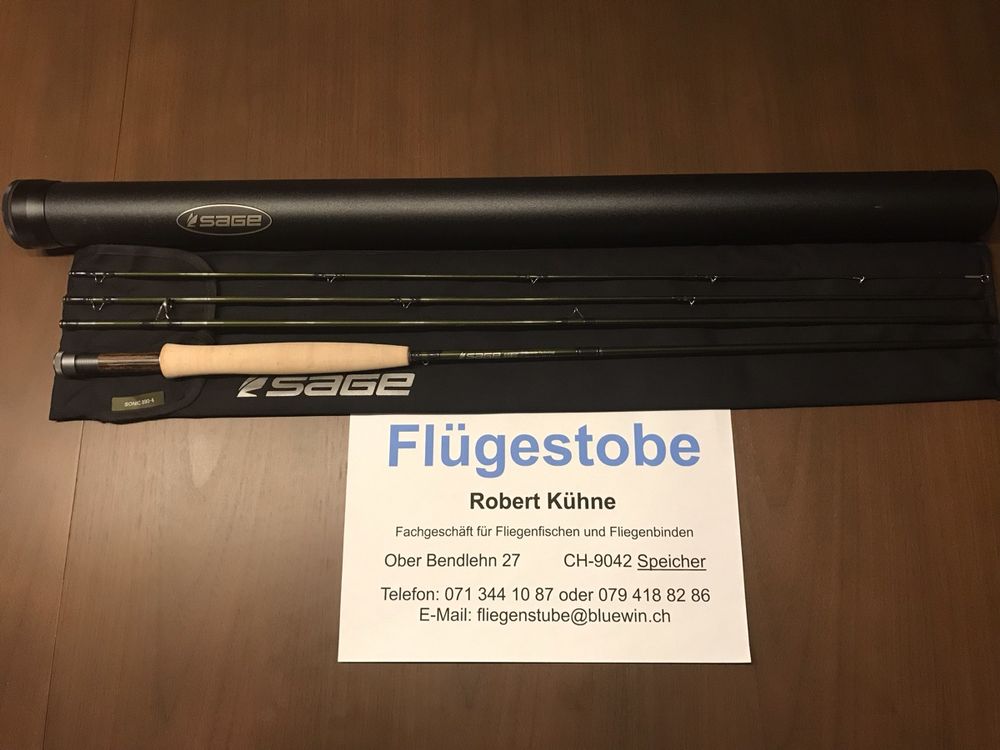 NEUE SAGE Fliegenrute 390-4 Sonic (Neu und originalverpackt) in Speicher für CHF 499 – mit ...