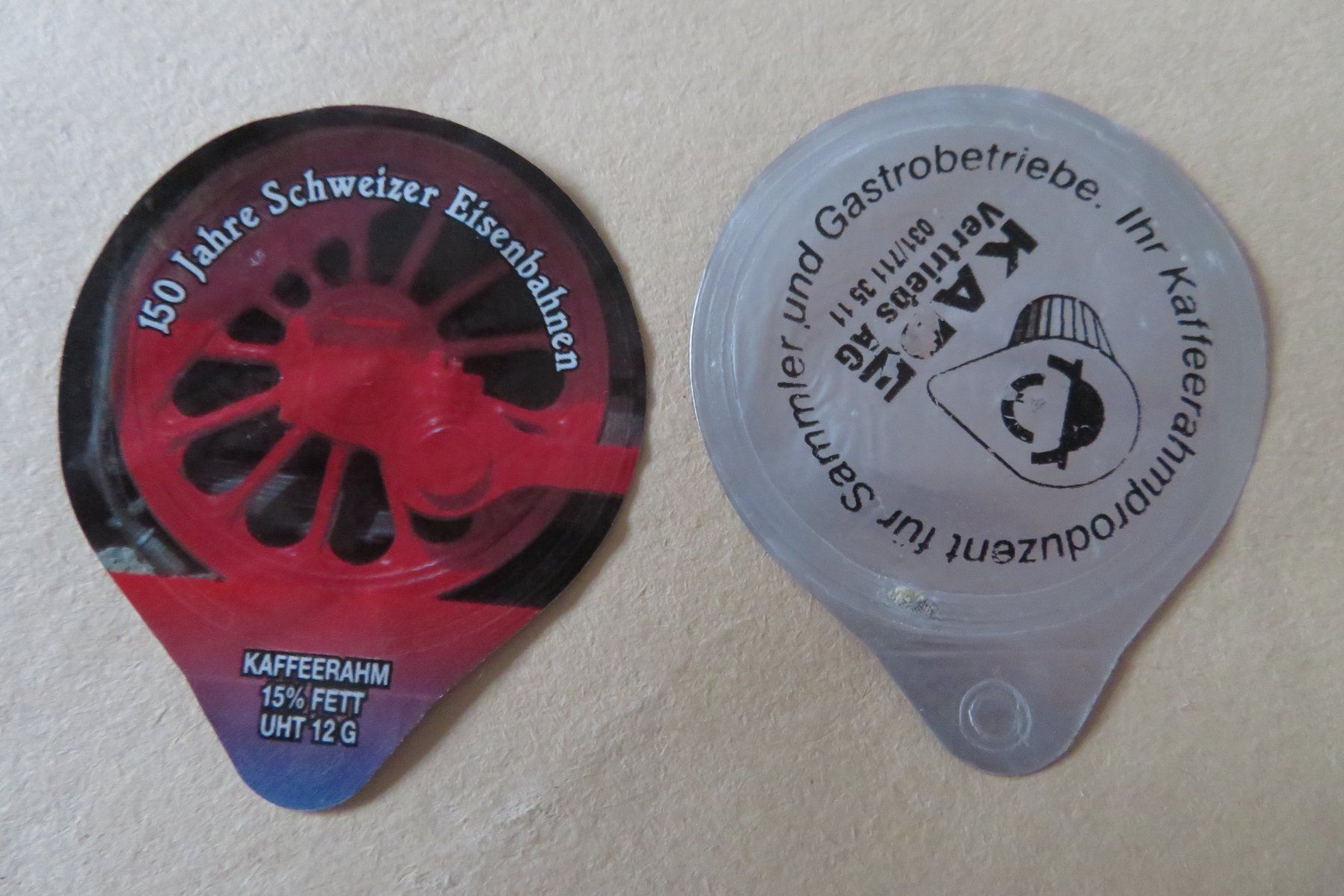 Serie 1.272 A runde Lasche, mit Schrift hinten, kompl. Serie (Gebraucht ...