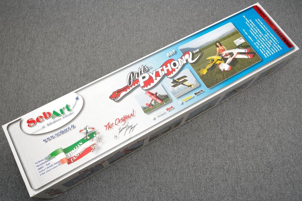 Sebart PITTS PYTHON 50E Gelb/Schwarz (Neu und originalverpackt) in ...