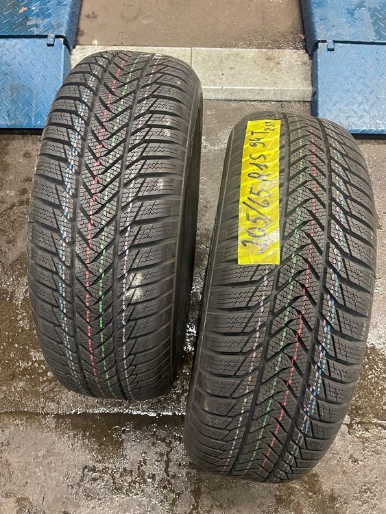 2x Neuwertige ESA TECAR Winterreifen 205/65/15 I DOT21I 8mm | Kaufen ...
