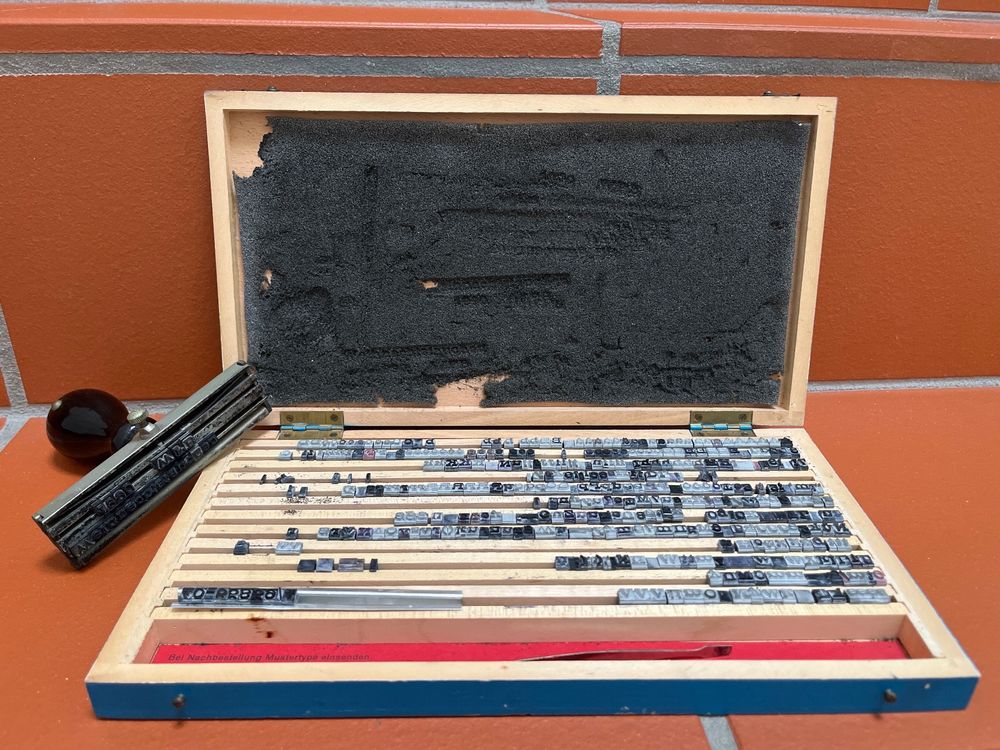 Mecoba Typendruckerei Buchstaben & Stempel (Gebraucht) in Binningen für ...