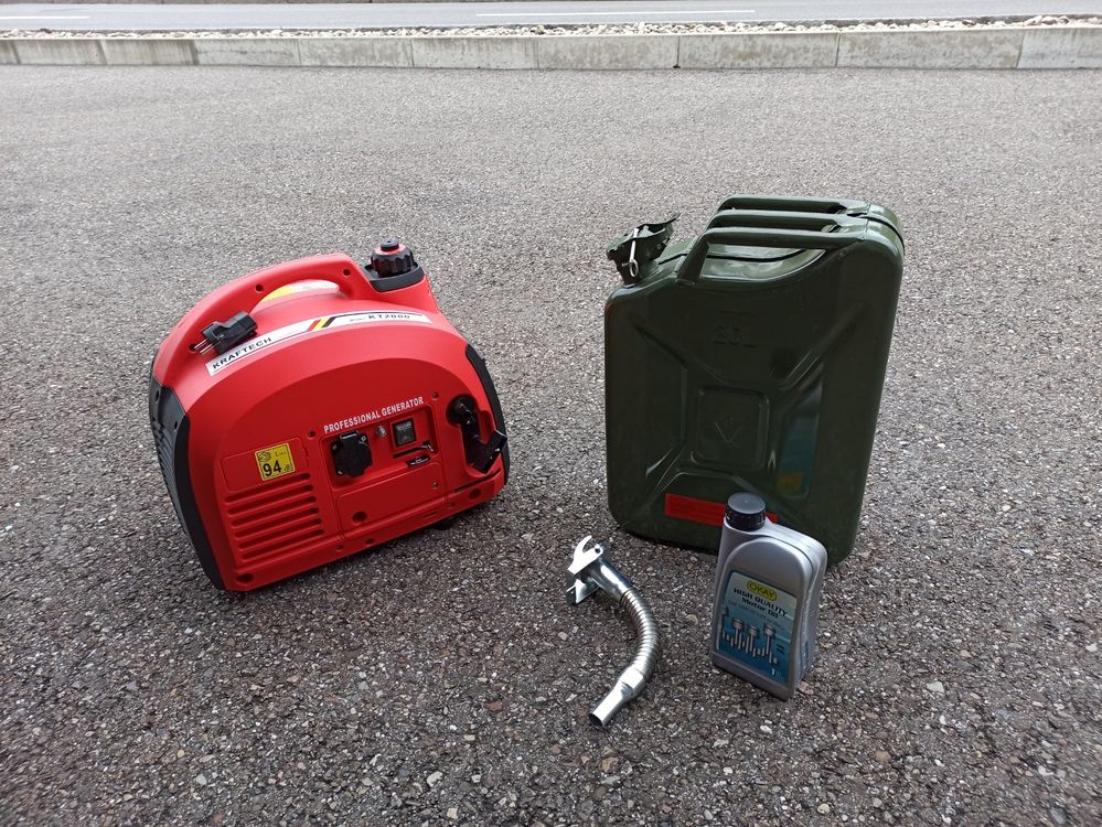 Stromgenerator Kraftech KT 2000 (Gebraucht) in Hölstein für CHF 200 – nur Abholung auf Ricardo ...