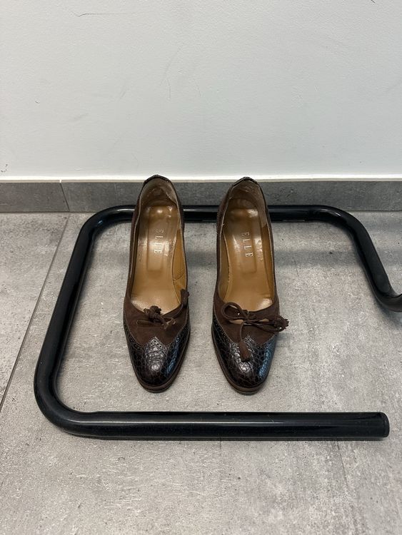 Elle Décolleté Marrone Vintage in pelle 39 (D'occasion) à Losone pour ...