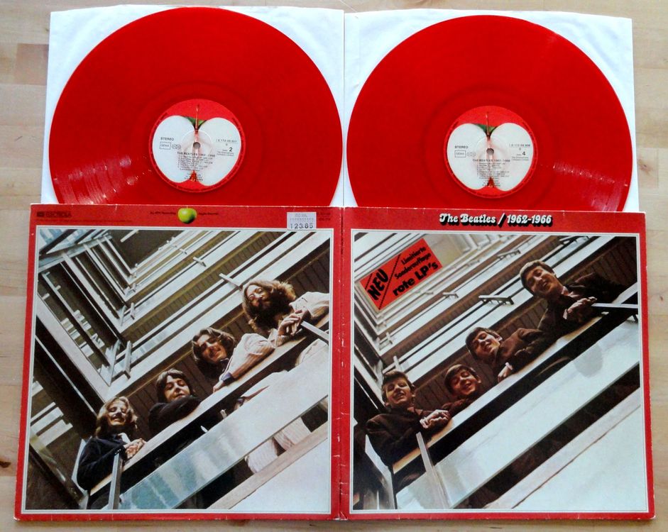 DLP BEATLES 1962-1966 red Album c17205308 limited red vinyl (Gebraucht ...
