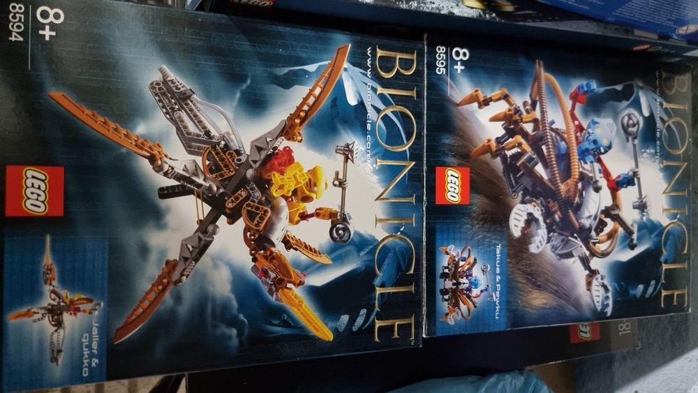 Bionicle Jaller&Gukko, Takua&Pewku! RARE | Acheter sur Ricardo