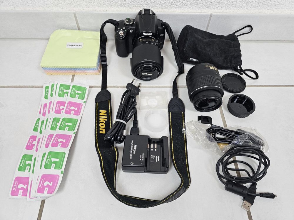 Nikon D5000 + Objektive und Zubehör - TOP Angebot ab 1.-!!! (Gebraucht ...