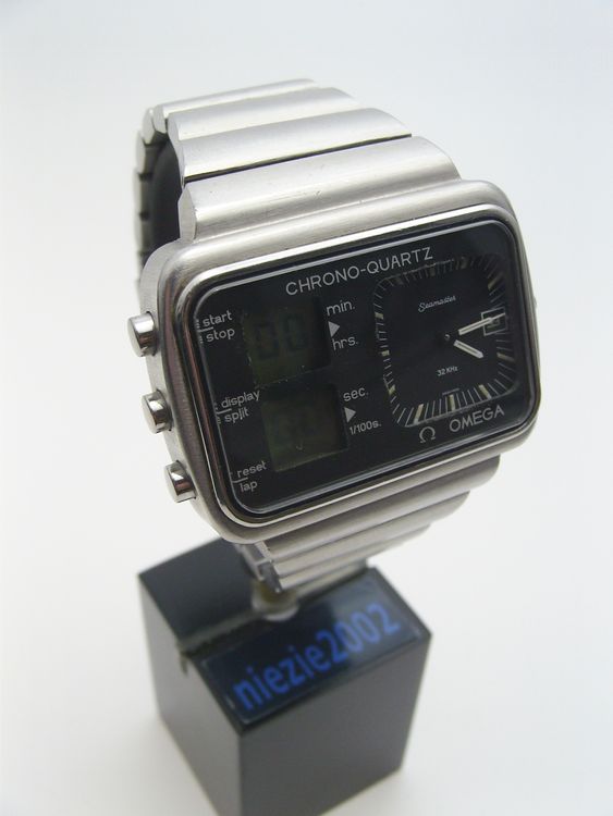 Tolle OMEGA Chrono-Quartz, Albatros 1976 Montreal Kal. 1611 (Gebraucht ...