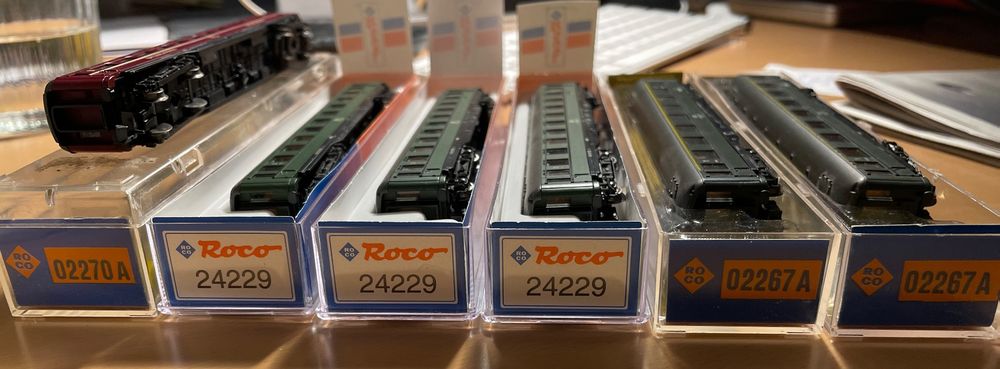 ROCO Spur N - DB Schürzenwagen-Set | Kaufen auf Ricardo