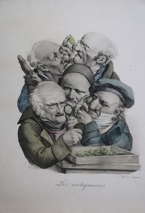 Louis Léopold Boilly 1761-1845, Lithographie, les Antiquares (Gebraucht ...