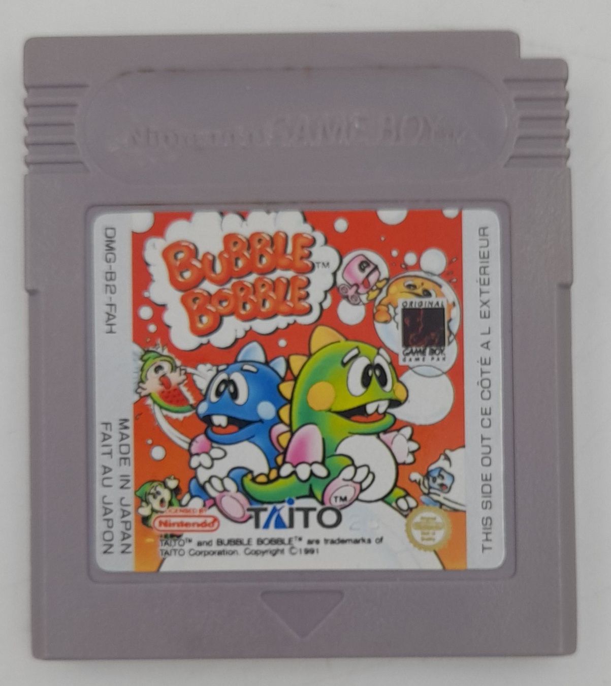 Bubble Bobble – Nintendo Game Boy (FAH) (D'occasion) à St-Sulpice VD ...