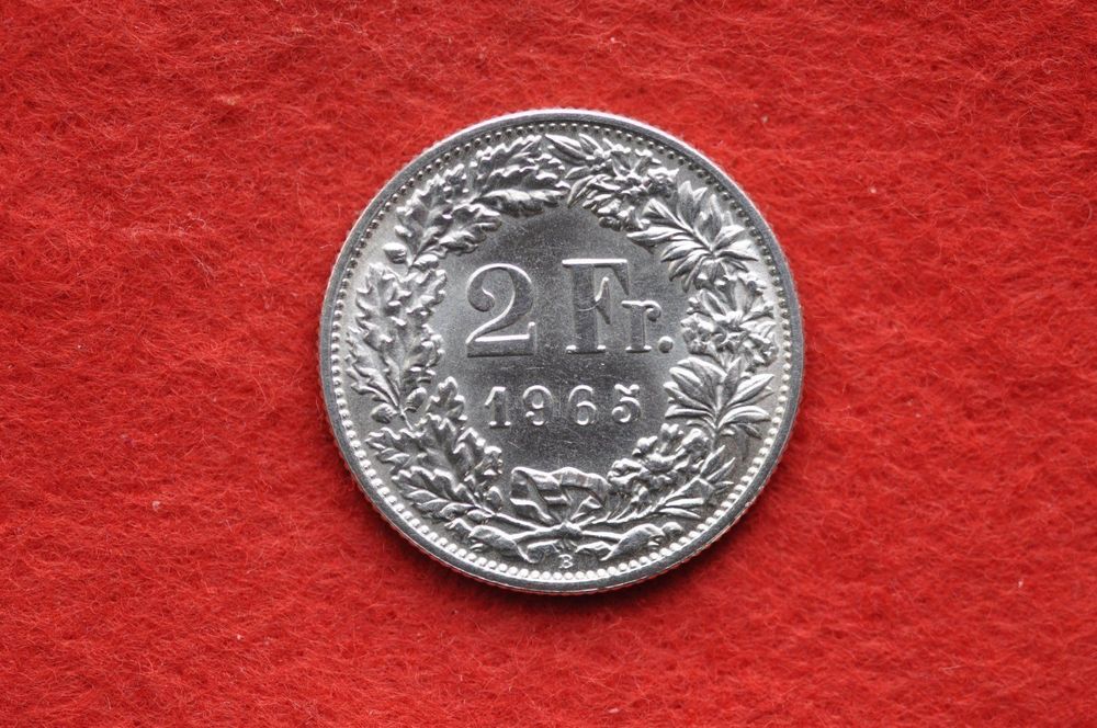silber 2 franken 1965 | Kaufen auf Ricardo