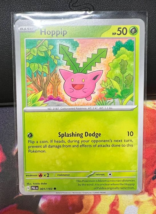 Hoppip 001/193 - Standart - Pokemon Paldea Evolved EN | Kaufen auf Ricardo