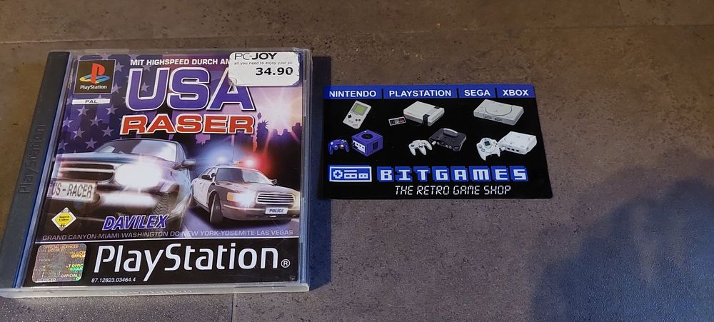 USA Raser für die Play Station 1 (PS1) (Gebraucht) in Recherswil für ...