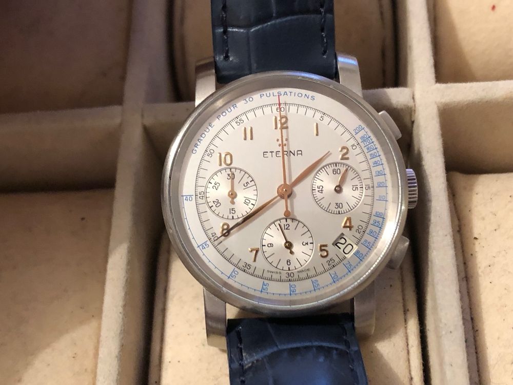 Montre Eterna Chronographe automatique homme 35mm fonctionne | Kaufen ...