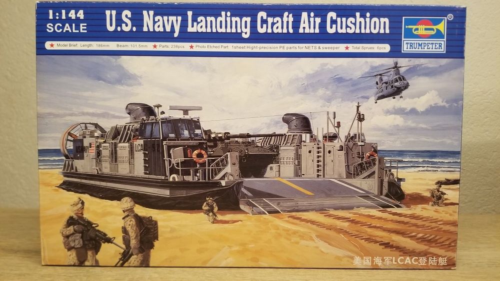 Trumpeter 00107 U.S. Navy Landing Craft Air Cushion (Neu und originalverpackt) in Schwadernau ...