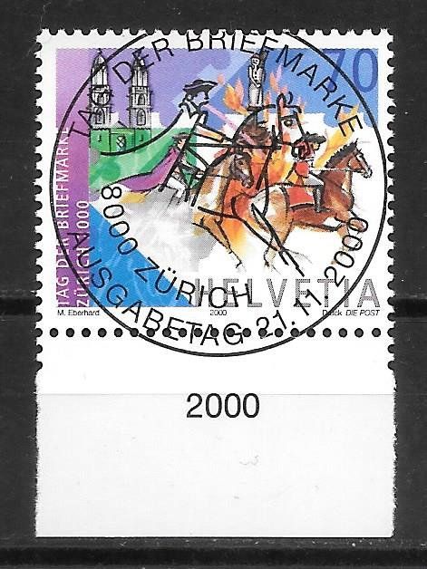 Nr. 1013 mit ET Vollstempel Zürich 21.11.2000 | Kaufen auf Ricardo