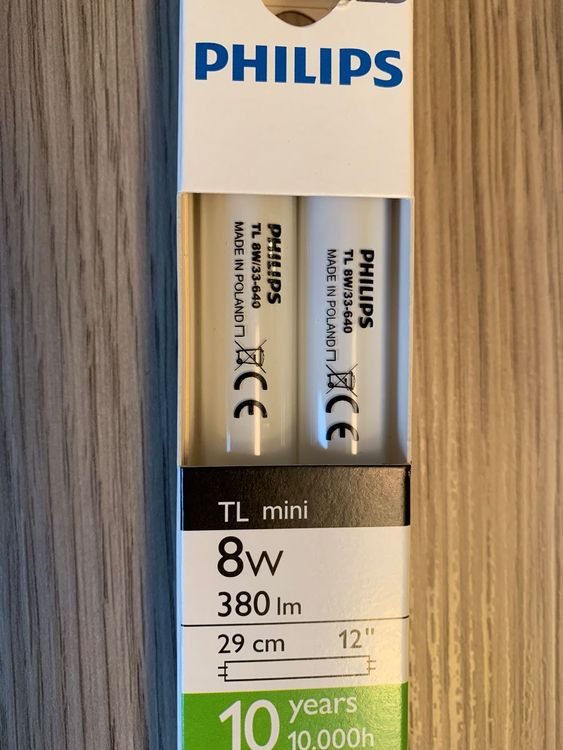 Philips Leuchtstofflampe / -röhren TL mini 8W / 33-640 (Neu und ...