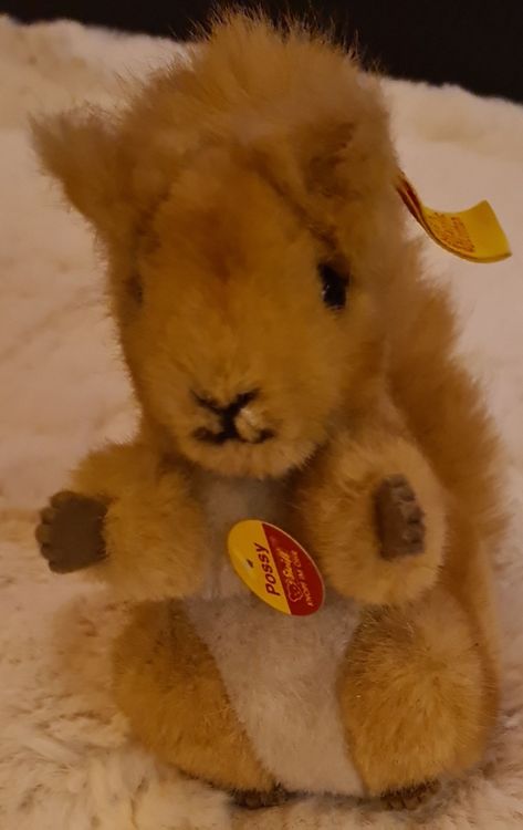 Steiff Eichhörnchen Kuscheltier Vintage Possy (Gebraucht) in Horgenberg ...