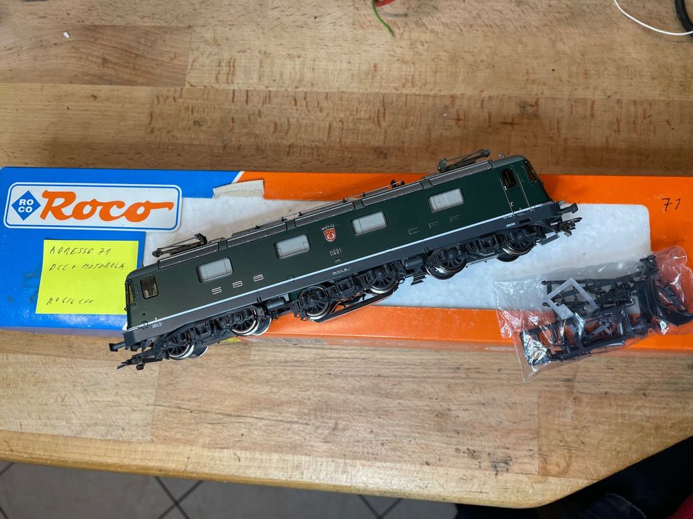 Roco 69733 Elok Re 6/6 Immensee SBB Digital (Neu (gemäss Beschreibung ...