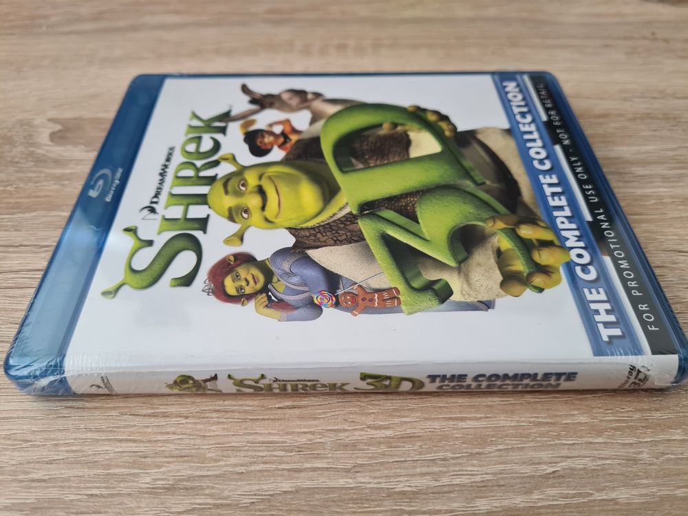Shrek The Complete Collection 3D (4 Films)(4 Blu-Rays) - NEW (Neu und ...