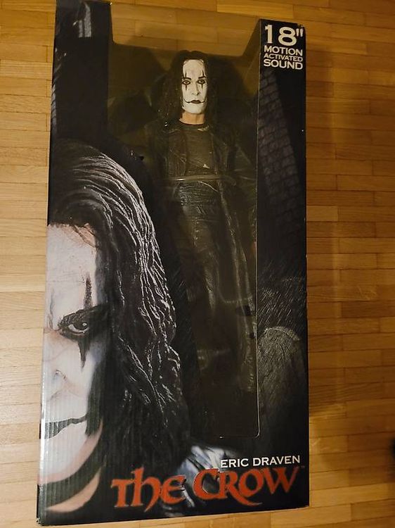 THE CROW 18" MOTION ACTIVATED SOUND - NECA REEL TOYS - OVP (Neu und ...