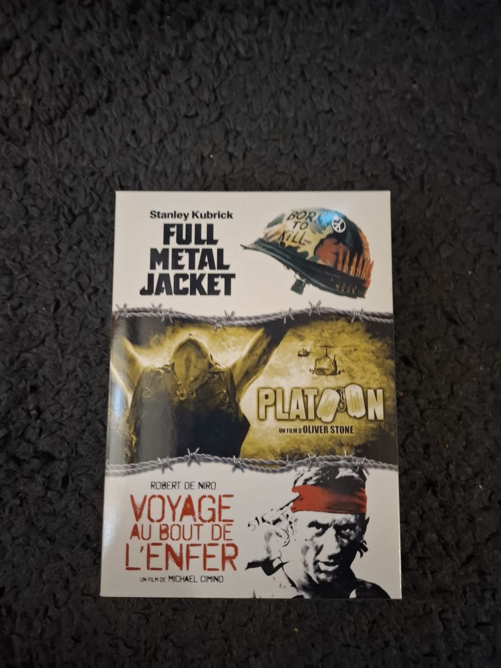 Coffret DVD : Full Metal Jacket, Platoon, Voyage Enfer! (Neuf (Voir ...