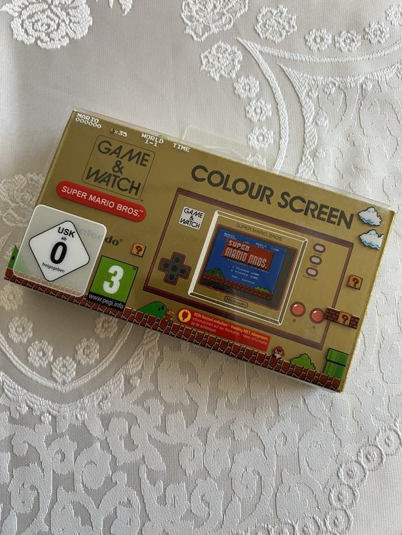 Nintendo Super Mario Color Screen Game Boy Game Watch (Neu (gemäss ...