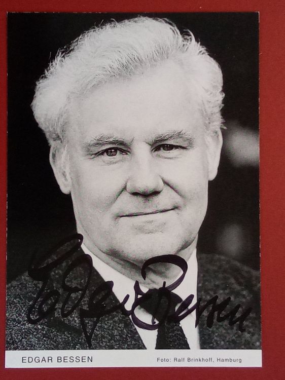 Edgar Bessen 1933-2012 Autogramm Fotopostkarte 10x15cm (Gebraucht) in ...