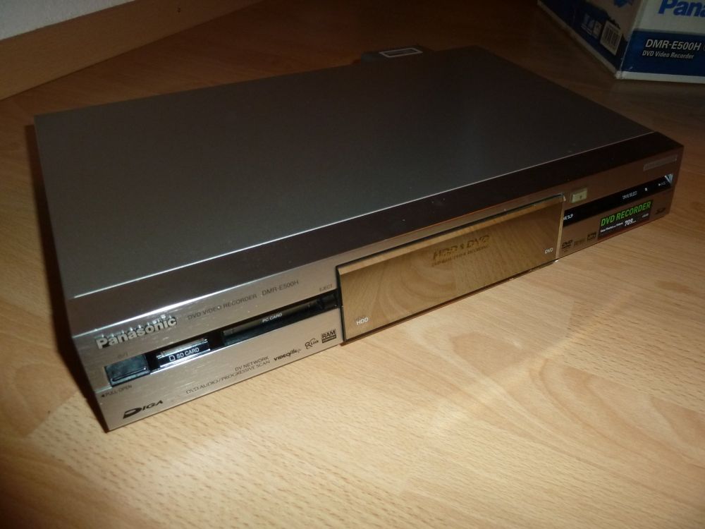Panasonic DMR-E500H DVD Recorder (Neu (gemäss Beschreibung)) in für CHF 100 – mit Lieferung auf ...
