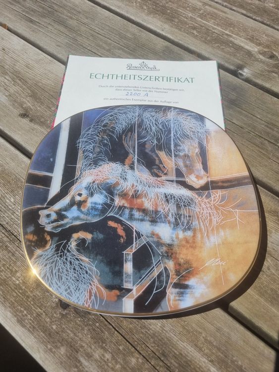 Assiette de collection, Hans Erni, rosenthal (Neu (gemäss Beschreibung)) in Fribourg für CHF 13 ...