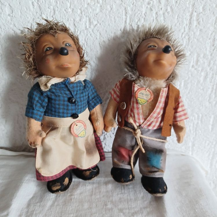 Steiff Micki und Mecki Pärchen 17 cm gross um1970 (Gebraucht) in Abtwil ...