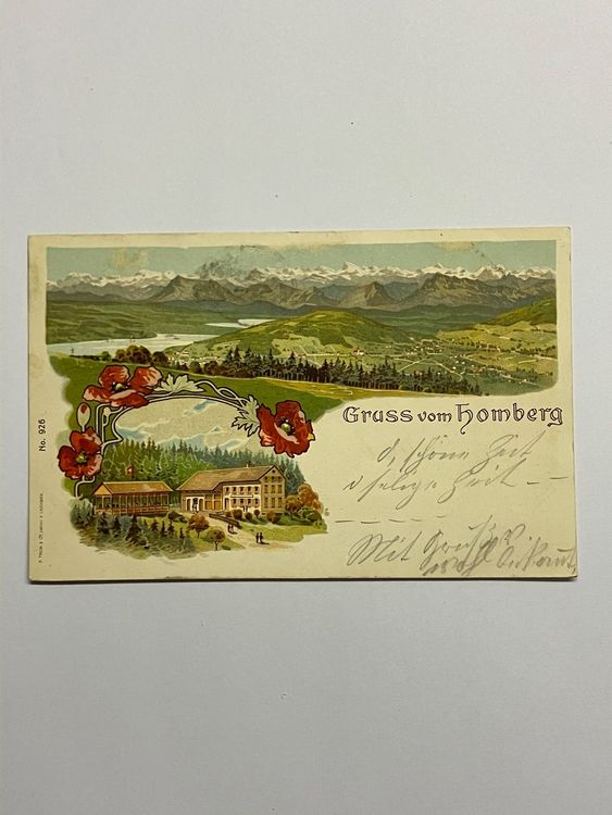 AK Homberg, 1906, Reinach, Trüb Aarau (Gebraucht) in Regensdorf für CHF 5 – mit Lieferung auf ...