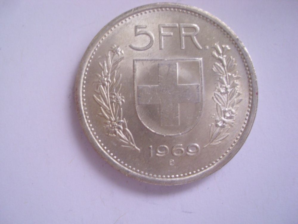 5 Franken 1969 (Gebraucht) in Birsfelden für CHF 8.5 – mit Lieferung auf Ricardo kaufen