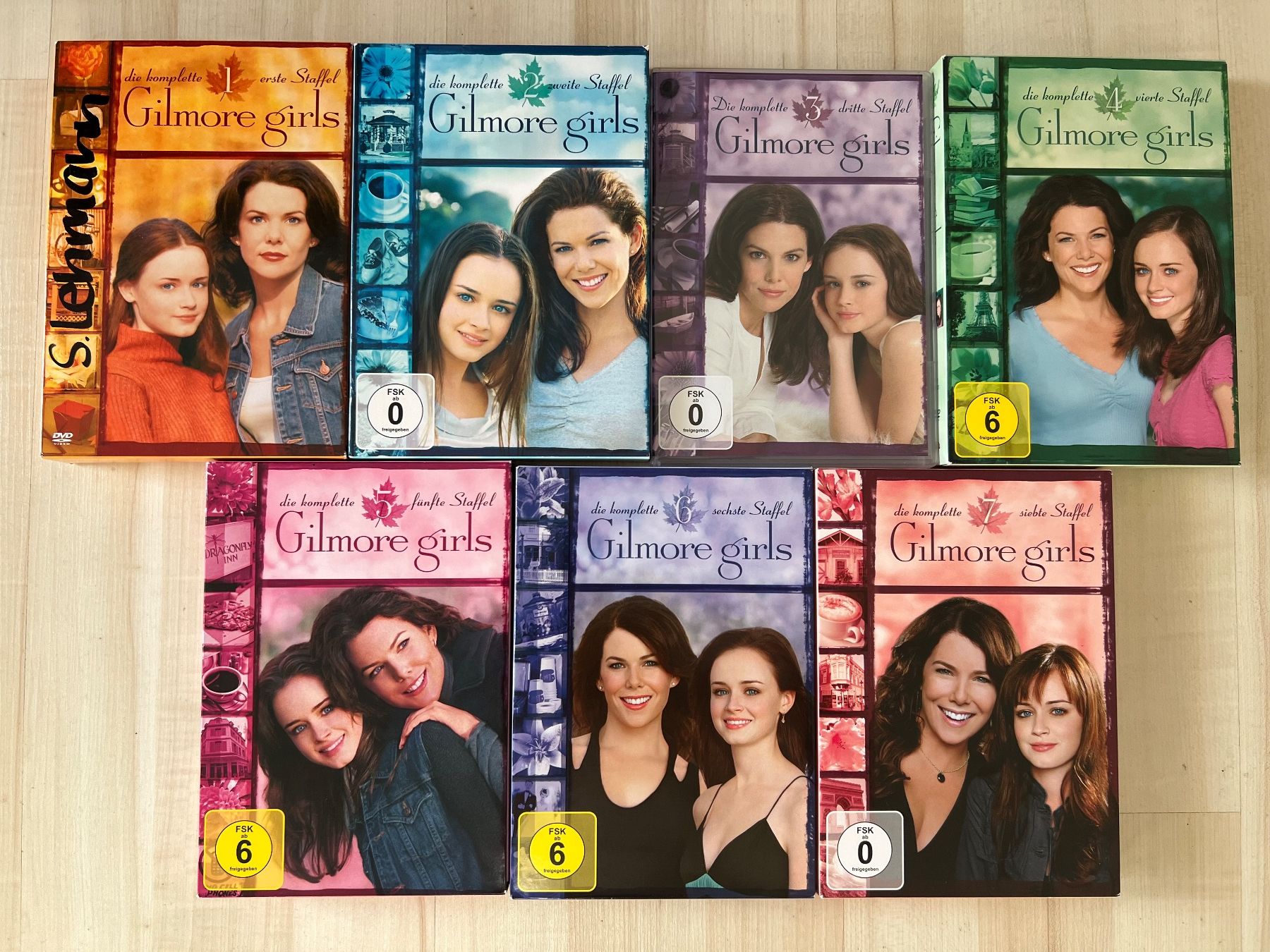 Gilmore Girls, komplette Serie, Staffel 1-7, DVD Box (Gebraucht) in ...