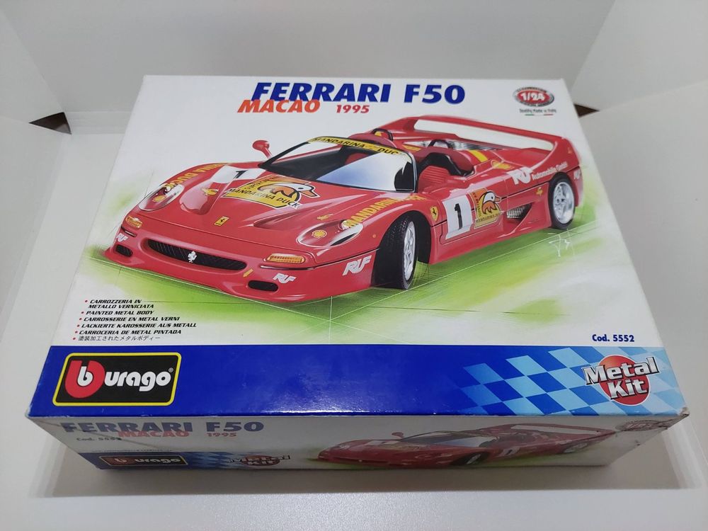 1:24 Ferrari F50 Macao Bburago KIT (Gebraucht) in Cugnasco für CHF 29 ...