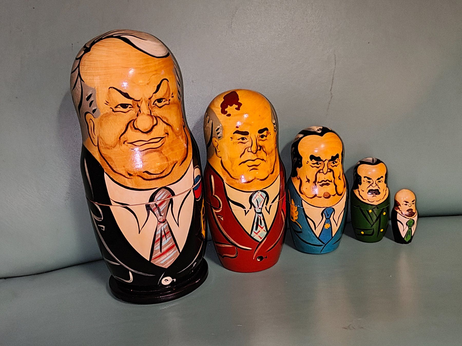 Russische Matrjoschka-Puppen, 5 Stück, Top Zustand! (Gebraucht) in ...