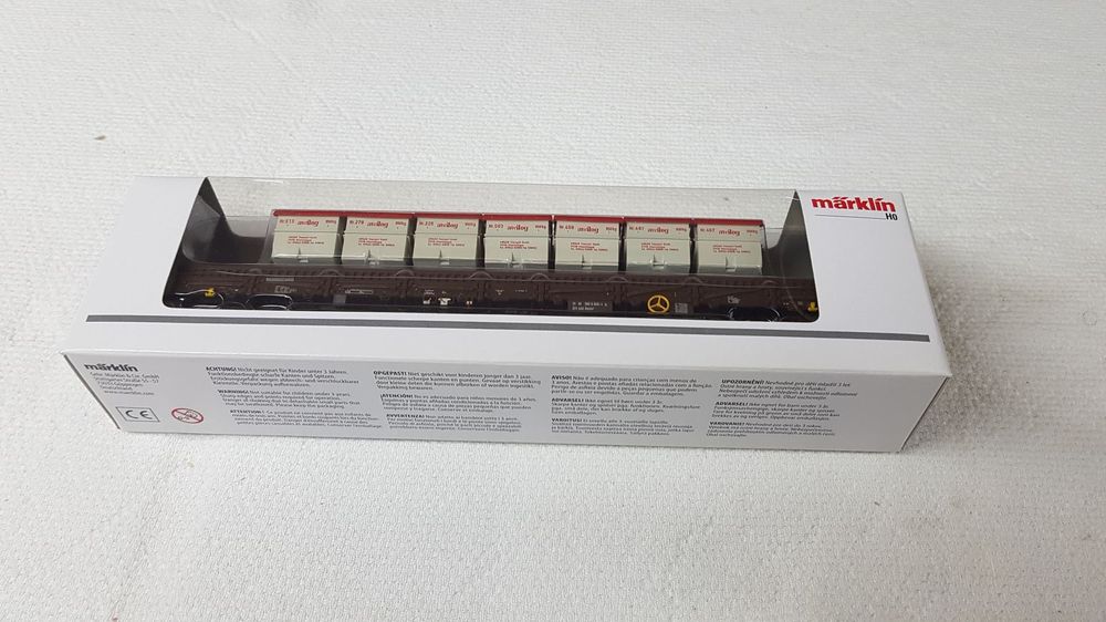 Niederbordwagen Märklin Art.- Nr. 47029 (Neu und originalverpackt) in ...