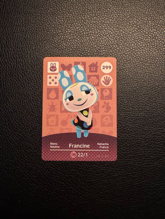 Amiibo Karte Animal Crossing Manu Nr. 299 | Kaufen auf Ricardo
