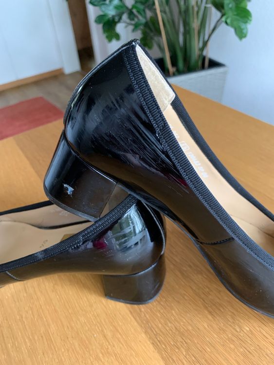 Klassischer Lack Pumps Gabor schwarz Damen Gr. 38,5 (Gebraucht) in Maur ...