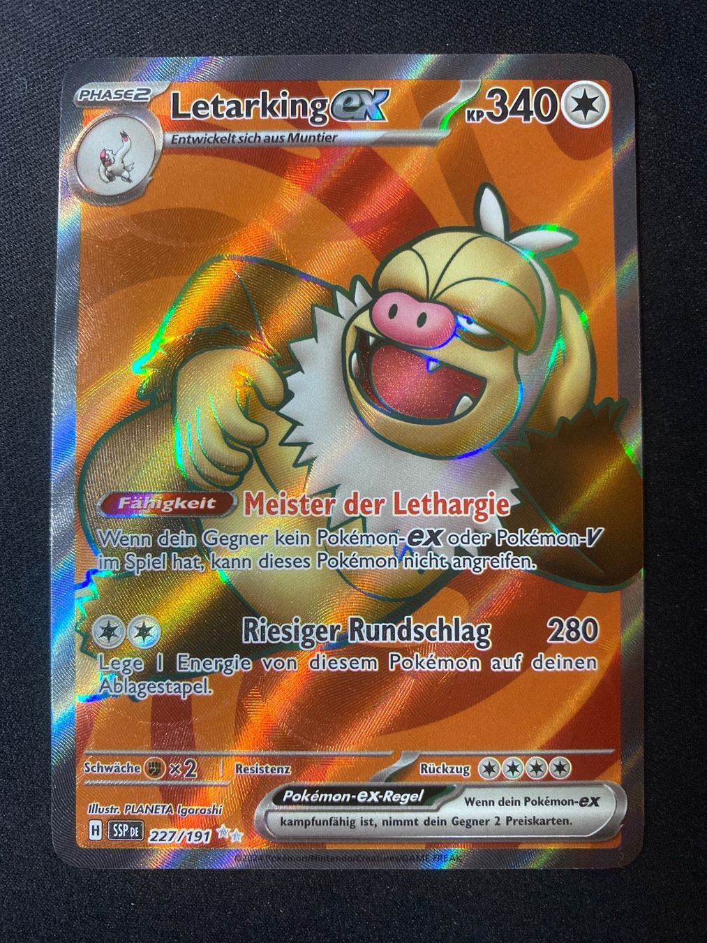 Letarking ex 227 - Slaking ex - Surging Sparks - DE (Neu (gemäss ...